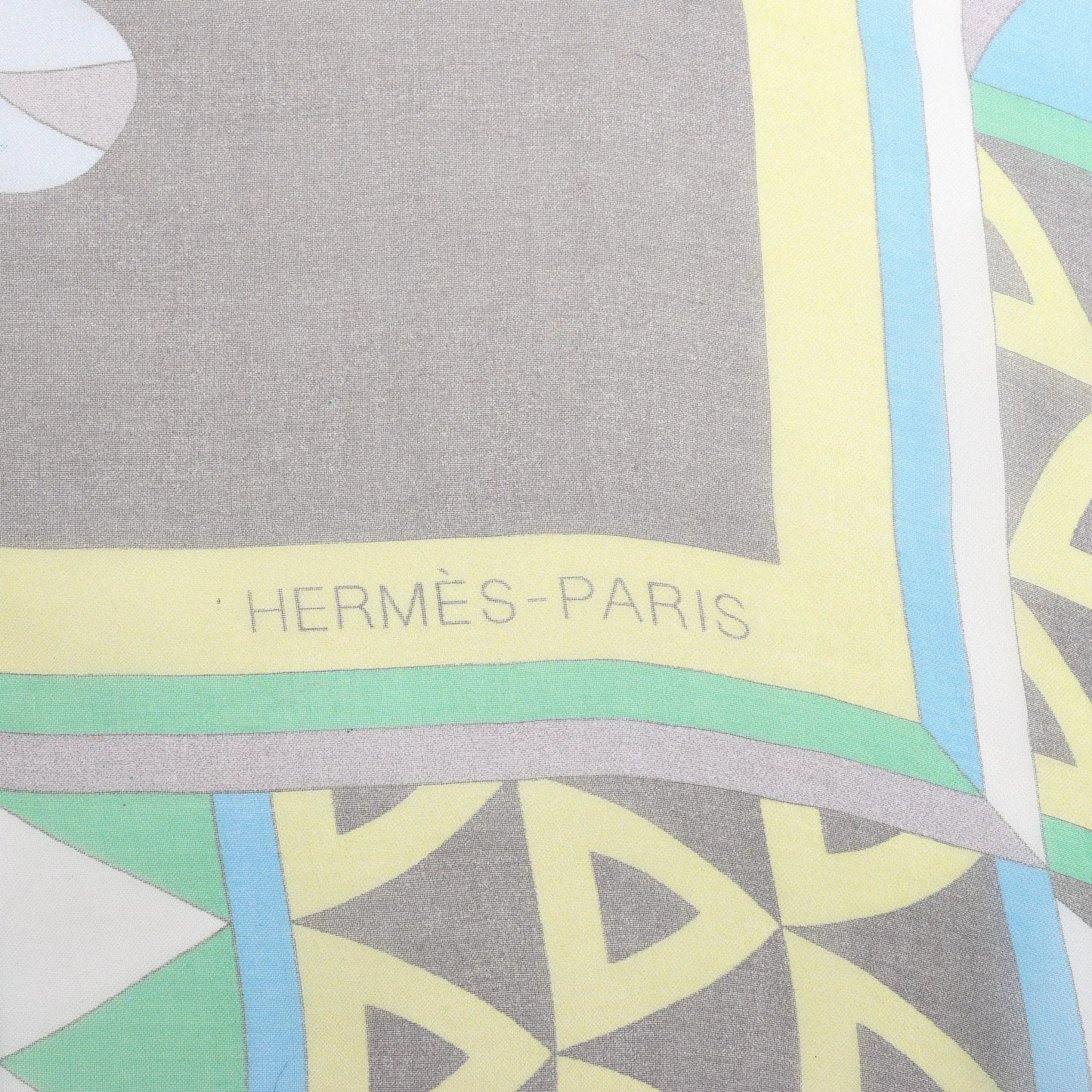 Hermès Chevaux de Karnak 140 Gray Silk Scarf – Fashion Fox